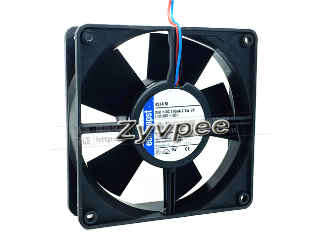 zyvpee ebmpapst 4314M 120*32MM DC 24V 2.6W 0.11A 12CM case fan inverter axial cooler - Newegg.com