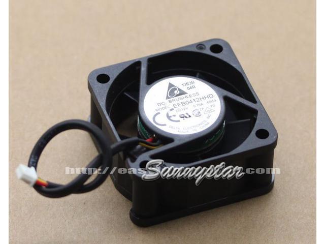 DELTA EFB0412HHD 6R54 6R52 6R53 4CM 4020 12V 0.15A 9.43CFM 3 wires 3 ...