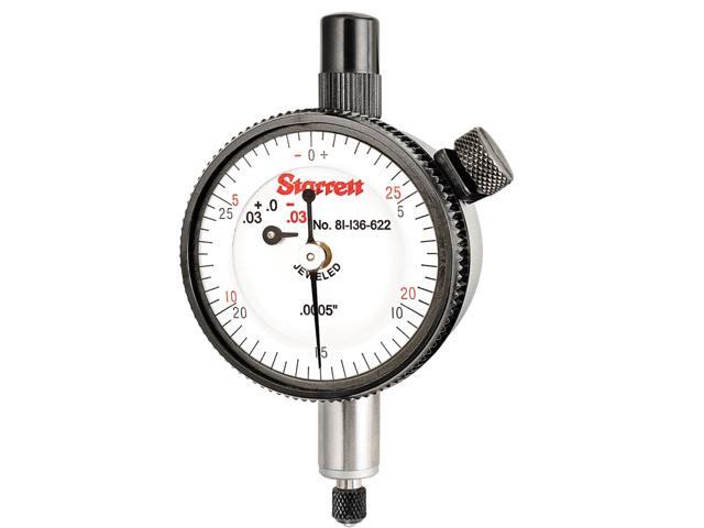 Starrett 81-136-622J Dial Indicator with Double Row Figure - Newegg.com