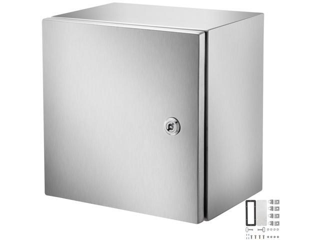 Vevor 12x12x8" Stainless Steel Electrical Box Nema 4x Ip65 Electrical ...