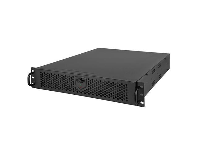 SilverStone SST-RM201B Black 2U Rackmount Server Case - Newegg.com