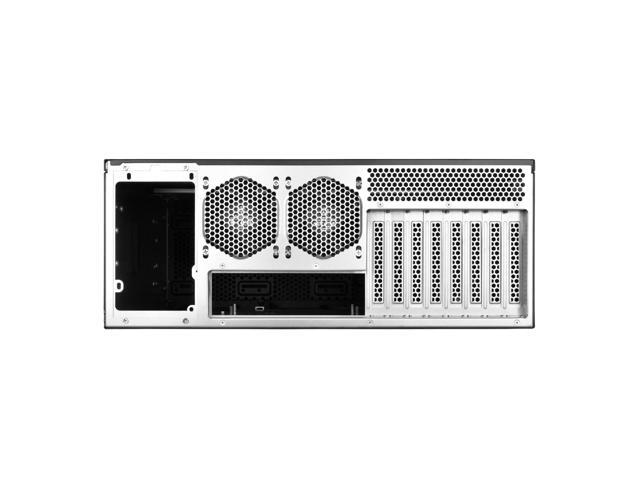 Silverstone RM44 4U rackmount server chassis with enhanced liquid ...