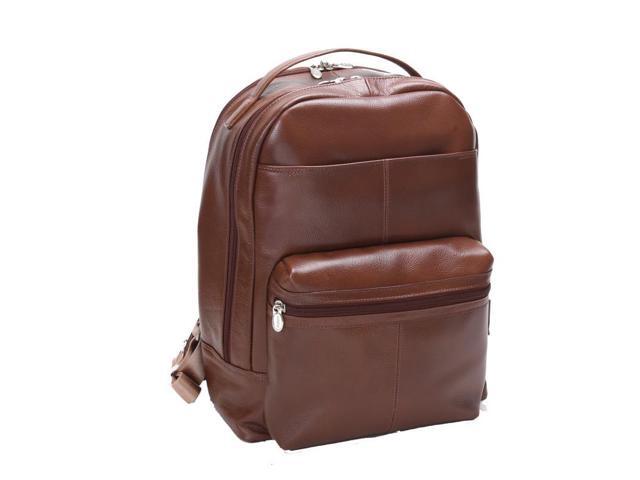 S Series PARKER 15 Inch Leather Dual Compartment Laptop Backpack ...