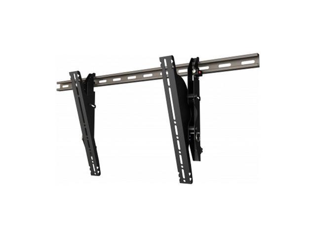 Wall mounted unistrut menu board brackets with plumb and tilt ...