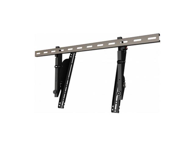 Wall mounted unistrut menu board brackets with plumb and tilt ...