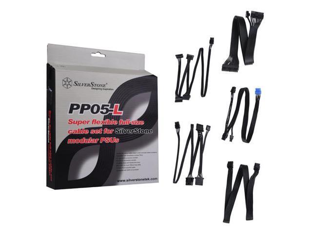 full size cable set for SilverStone modular PSU - Newegg.com