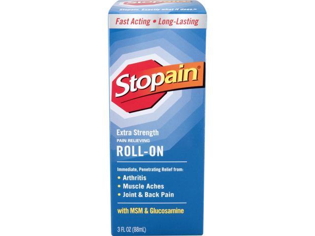 Stopain Extra Strength Pain Relieving Roll-On - 3 oz - Newegg.com