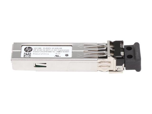 HP Genuine X120 1G SFP LC SX 850NM 550M Transceiver JD118B - Newegg.com