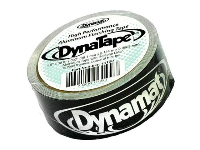 Dynamat 13100 1.5 x 30 ft. DynaTape Solid Aluminum Finishing Tape ...