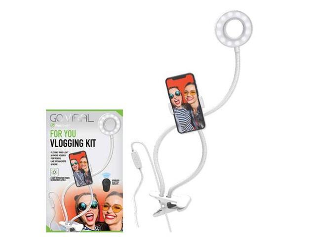 DigiPower White Live Streaming Light Kit DP-VLR3 - Newegg.com