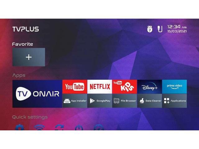 2022 IPTV TVPlus PRO Android 9.0 2GB+16GB IPTV SET TOP Smart TV Box 2.4 ...