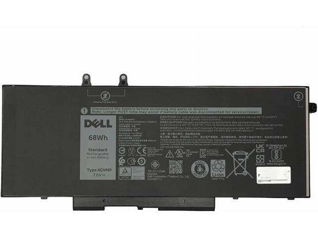 68Wh 4GVMP Battery for Dell Latitude 5500 5400 Precision 3540 Inspiron ...