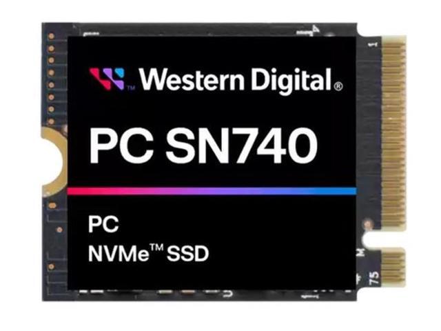WD SN740 512GB NVMe PCIe Gen4 x4 M.2 2230 Internal SSD Solid State ...