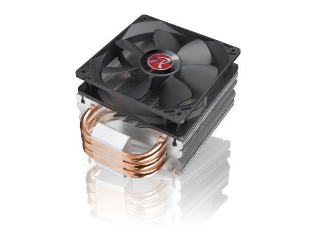 RAIJINTEK THEMIS BLACK, 3pcs 8mm Heat-Pipe, 12025 PWM Fan, Dual Fans ...