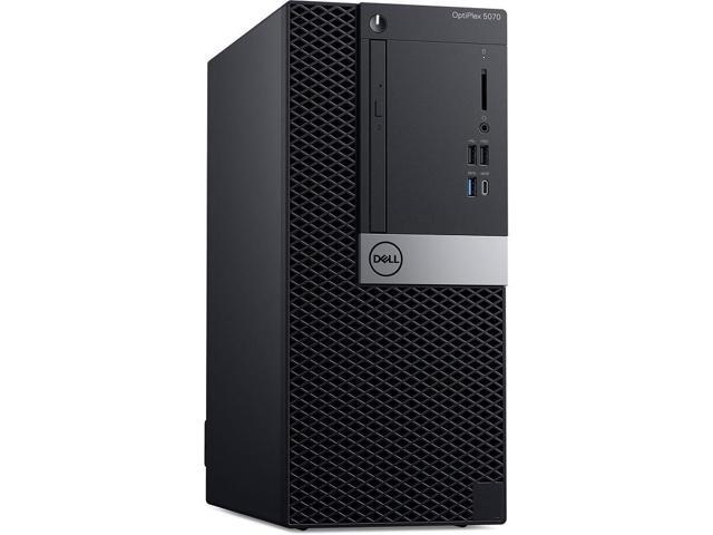 Refurbished: Dell OptiPlex 5070 Tower Intel Core i7-9700 4.7GHz Turbo ...