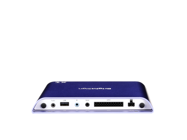 BrightSign XT1144 Expanded I/O Digital Signage Media Player, H.265, 4K ...