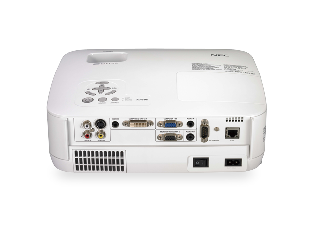 NEC NP600 Projector Housing with Genuine Original OEM Bulb - Newegg.com