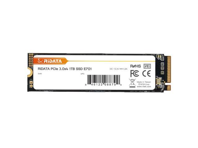 RiDATA E701 1TB NVMe M.2 PCIe Gen3x4 2280 SSD Internal Solid State Drive 3D NAND Read Upto ...