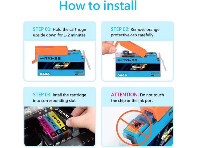 ONEINK Compatible Ink Cartridge Replacement for HP 564XL 564 XL Ink ...