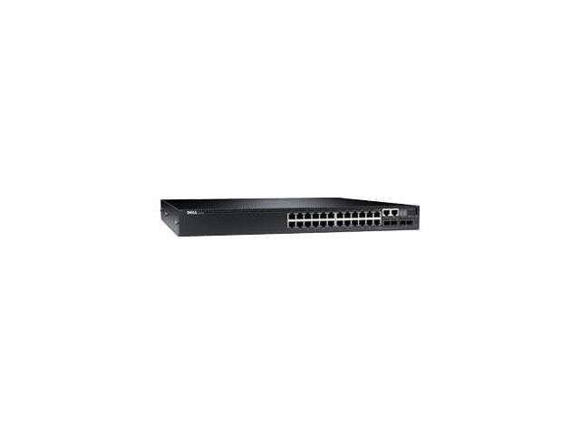 Dell Networking N3024 - 24 ports - managed switch - rack-mountable ...