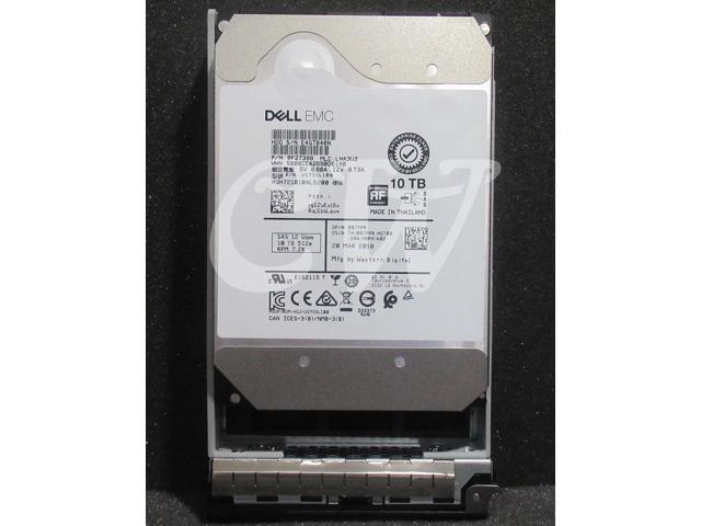 07FPR HUH721010AL5200 Dell EMC 10TB 7.2K RPM 12Gb/s Nearline 3.5" SAS ...