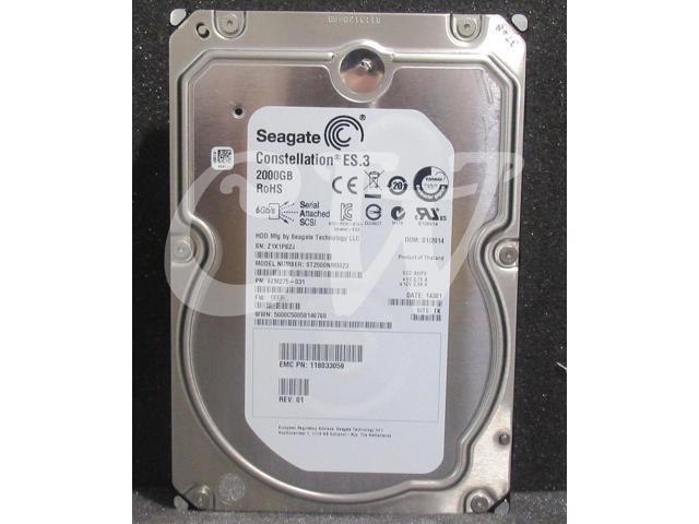 ST2000NM0023 Seagate CONSTELLATION ES.3 2TB 7.2K 6G 128MB 3.5in SAS ...