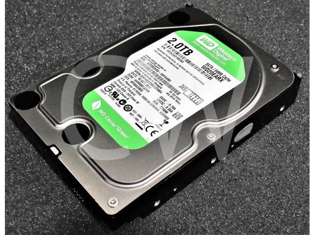WD20EARX Western Digital DESKTOP 2TB 5.4K RPM 6Gb/s 3.5" SATA HDD Hard ...