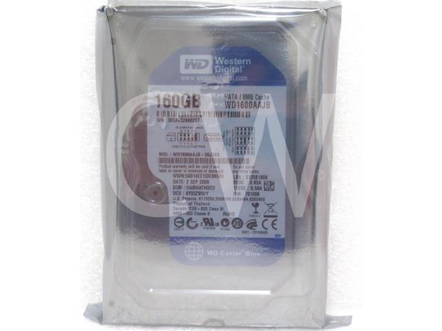 WD1600AAJB Western Digital 160GB 7.2K 8MB PATA/IDE 3.5" Hard Drive ...