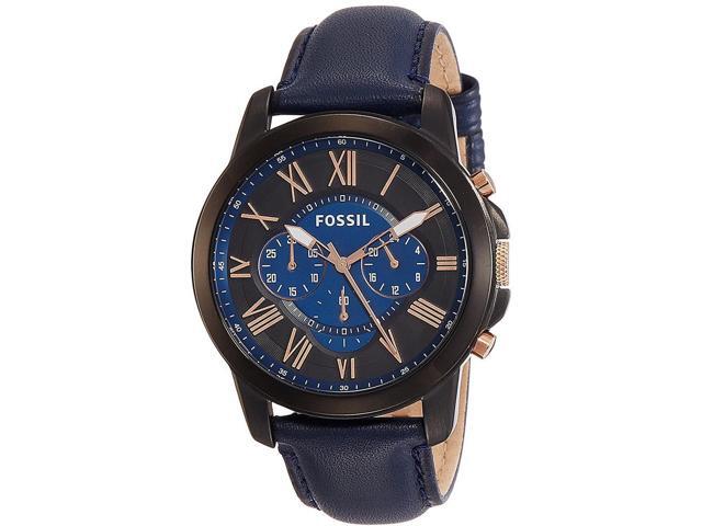 Fossil Men's Black Analog Watch FS5061 - Newegg.com