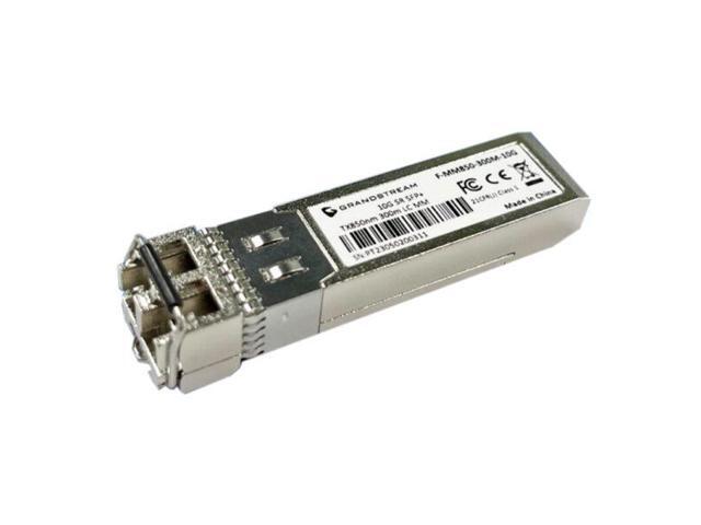 Grandstream SFP+ Fiber Module (Multi-Mode, 850nm Wave-Length, 300-Meter, 10Gbps) F-MM850-300M ...