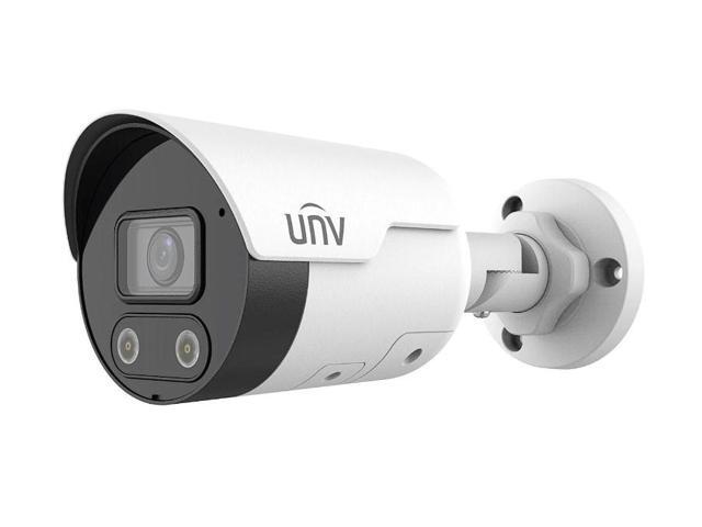 Uniview UNV 4MP Dual Light Fixed Bullet, 4.0mm, Built-in Mic & Speaker ...