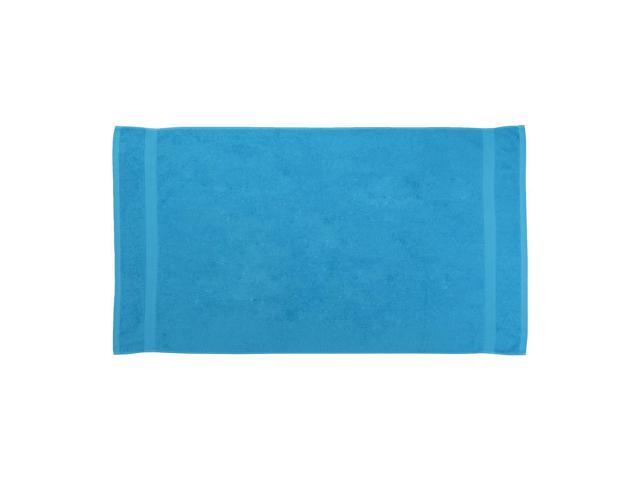 TowelSoft King size loop terry beach towel 35 inch x 65 inch Aqua ...