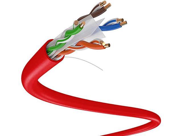 CAT6 Solid UTP Cable 23AWG 1000ft LAN Network Ethernet RJ45 Wire, Blue ...