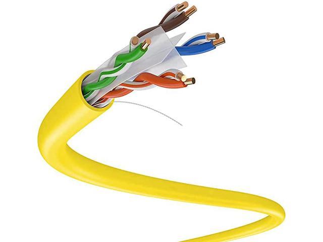 CAT6 Solid UTP Cable 23AWG 1000ft LAN Network Ethernet RJ45 Wire, Blue ...