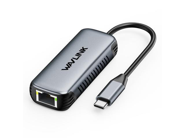 WAVLINK 5Gbps USB C to Ethernet Adapter, Driver-free USB C to RJ45 ...