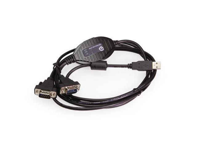 Gearmo 2-Port Professional USB 2.0 to Serial Converter w/ RX/TX Status ...