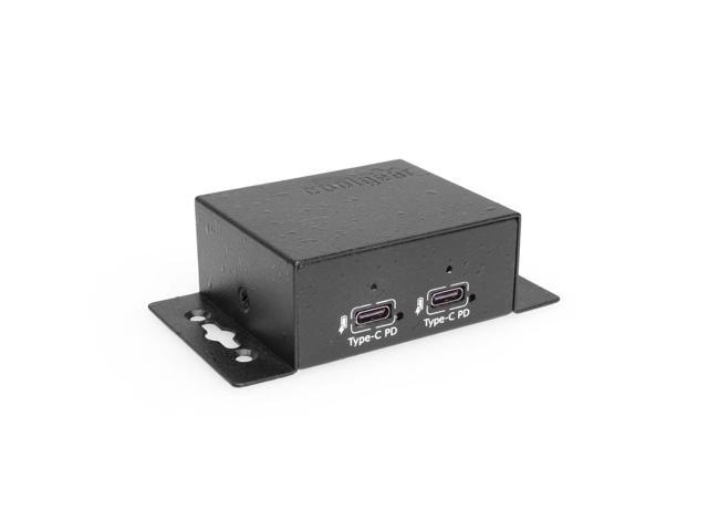 Coolgear ChargeIT! Mini + Data 120W USB Dual Type-C PD Injector ...