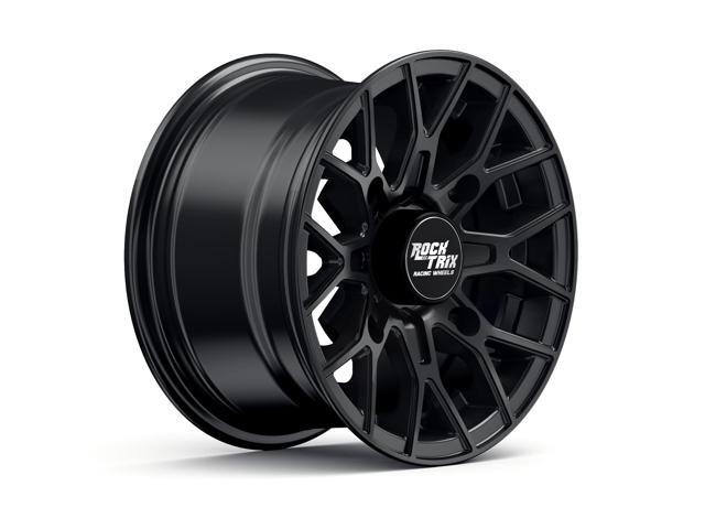 RockTrix RT104 4pc 14in ATV Wheels 4x110 Rims, 14x7, 5+2 Offset, For ...