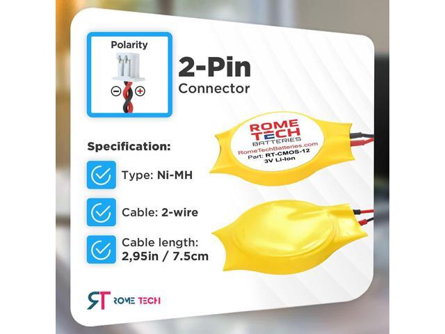 Rome Tech CR2032 CMOS Battery for Intel NUC and ASUS ROG Strix G702 ...