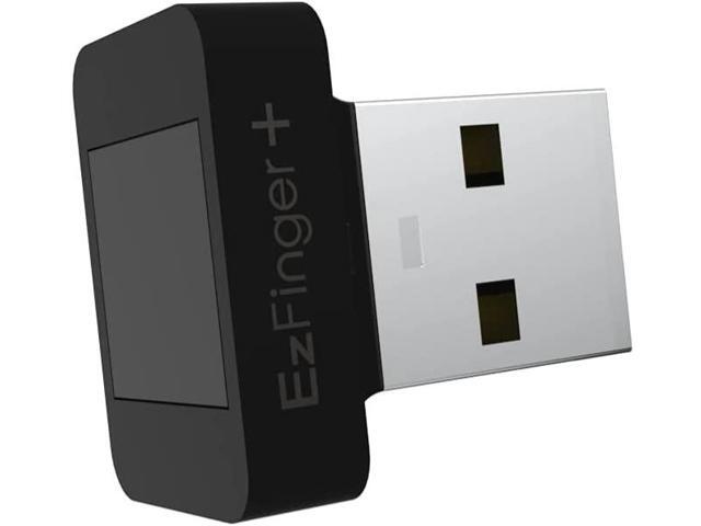 Octatco EzFinger2+ Black – Fingerprint FIDO2, U2F Security Key – Works with Windows Hello ...