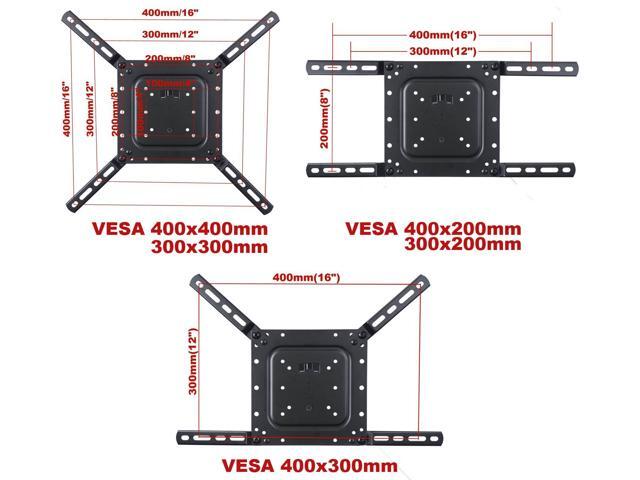 VideoSecu Full Motion Tilt Swivel TV Wall Mount for 22-50" LCD LED ...