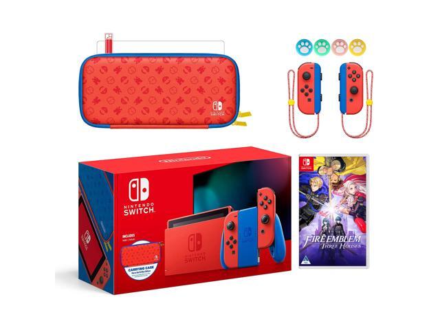 2021 New Nintendo Switch Mario Red & Blue Limited Edition with Mario ...