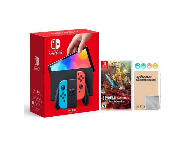 2021 New Nintendo Switch Oled Model Neon Red And Blue Joy Con 64gb