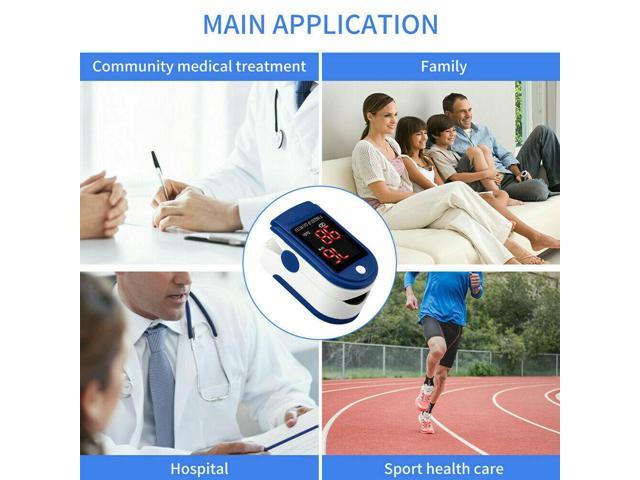 Contec CMS50DL Fingertip Pulse Oximeter, Blood Oxygen Saturation ...