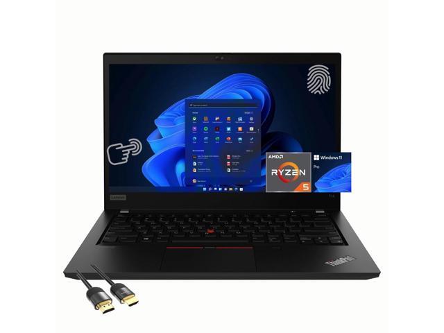Lenovo ThinkPad T14 Gen 2 Touch Laptop, 14" FHD IPS Touchscreen, AMD 6 ...