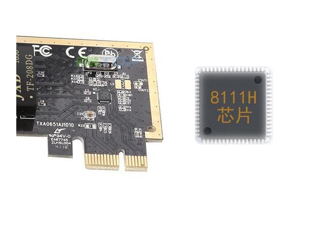 Gigabit Ethernet PCI-e Express x1 1000M Network Adapter LAN Card RJ45 ...