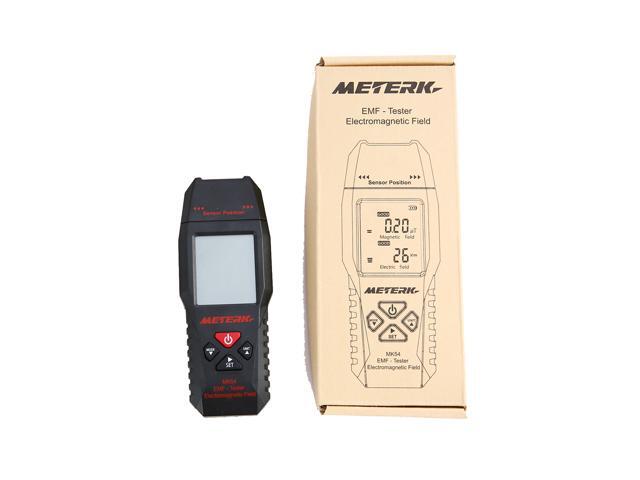 Meterk MK54 Electromagnetic Field Radiation Tester EMF Meter Handheld ...