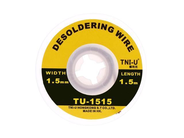 TNI-U TU-1515 Professional Welding Wires 1.5mm Solder Wick Precision Desoldering Wire ...