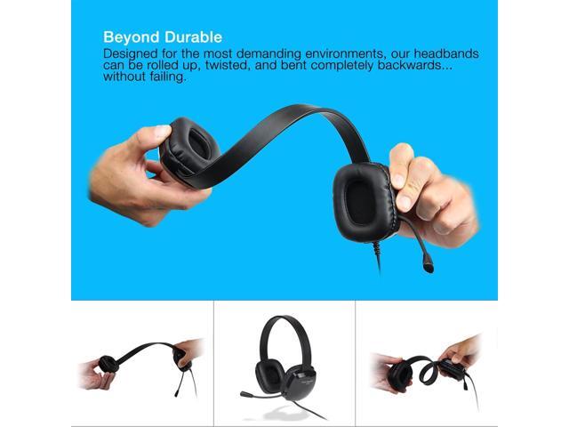 Cyber Acoustics AC-6012 USB Stereo Headset - Newegg.com