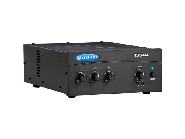 CROWN 135MA 35WATT 3INPUT 80HM 70/100V AMP - Newegg.com